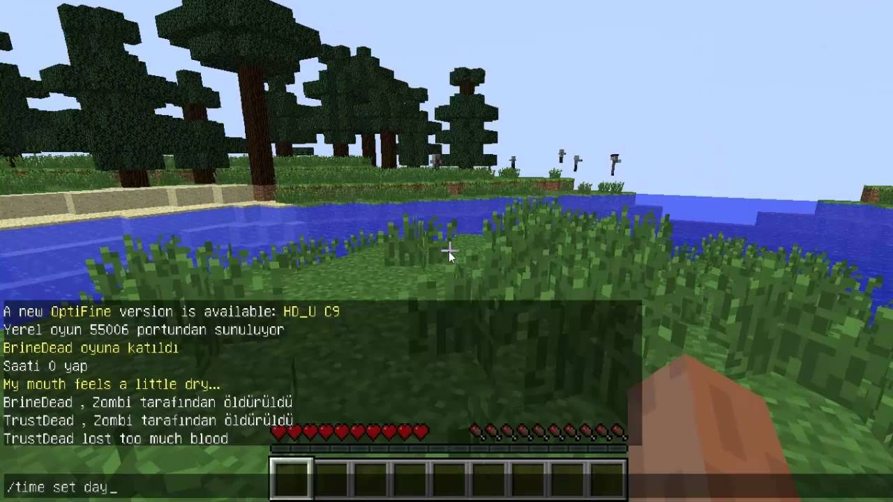 Minecraft DayZ Mod Oynuyoruz 1.Bölüm - YouTube