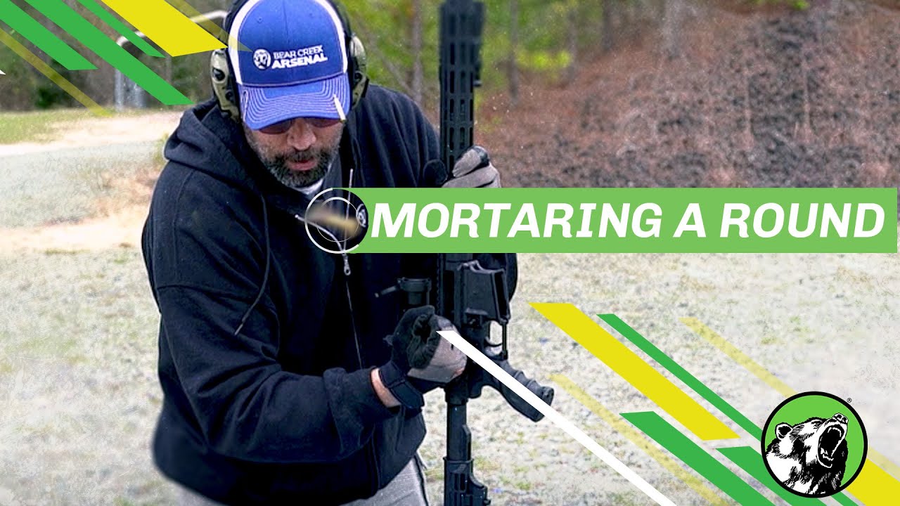 How to Mortar an AR15 | Clearing a Stuck Round! - YouTube