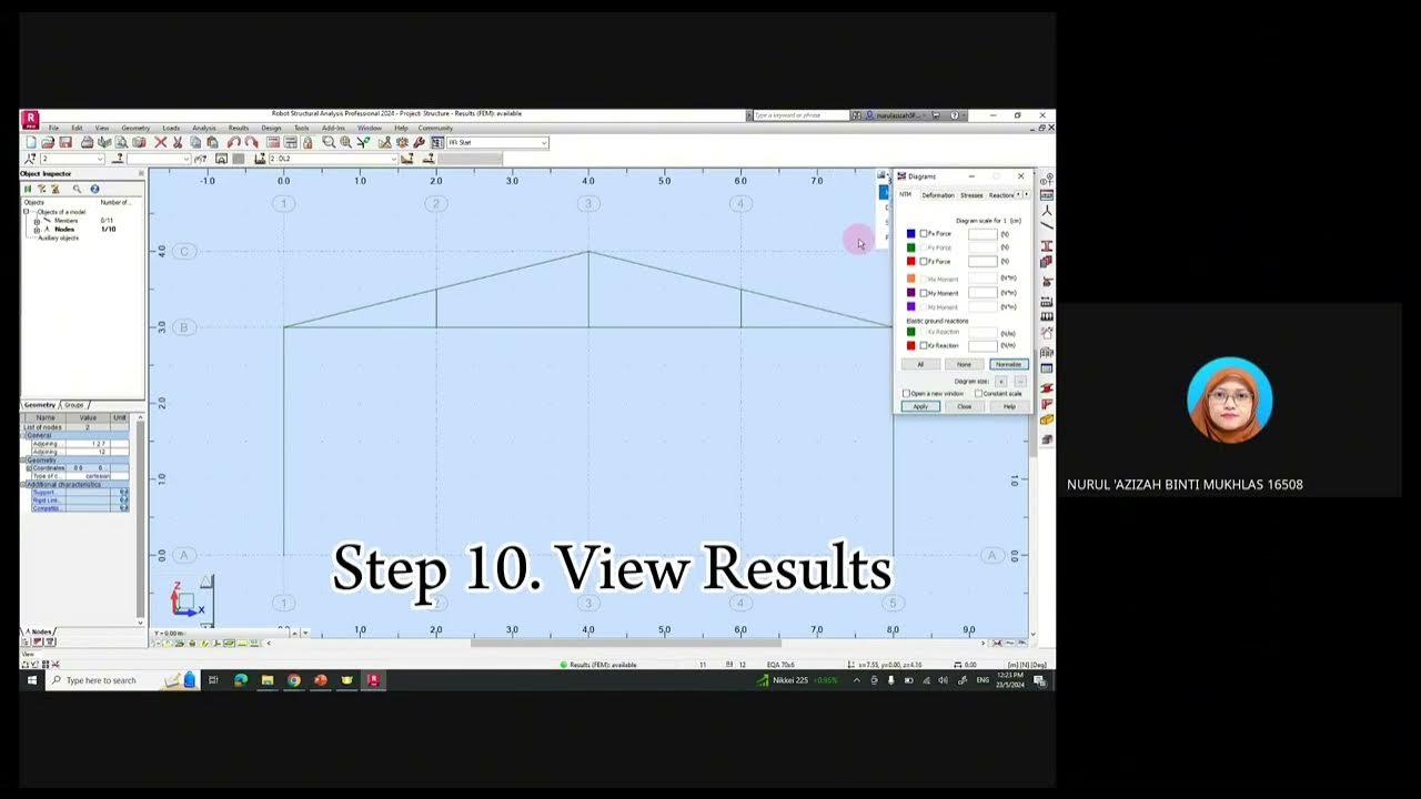 Tutorial 2 : 2D Frame Analysis Part B - YouTube