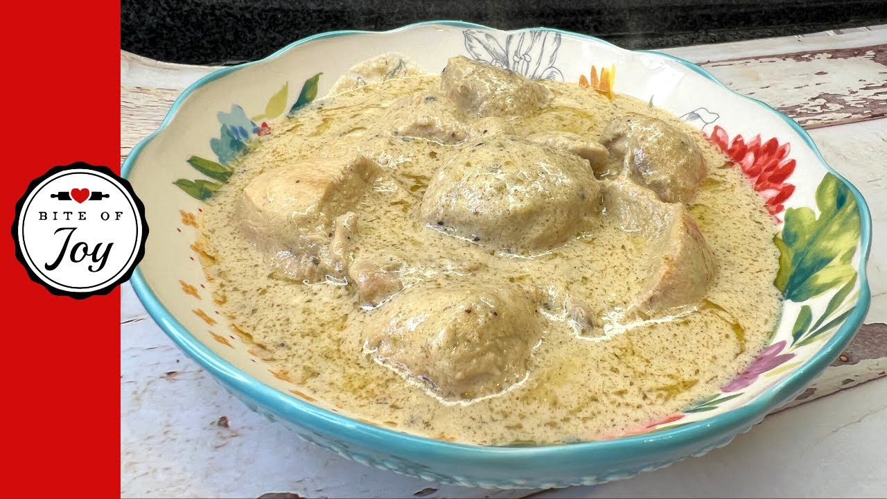 White Butter Chicken Recipe - Old Delhi Famous Aslam Butter Chicken ...
