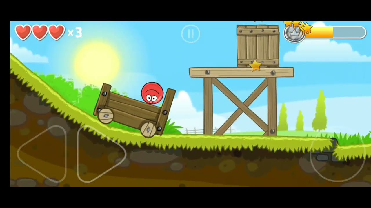Red Ball 4: the beginning of the game and up to the 8th level - YouTube
