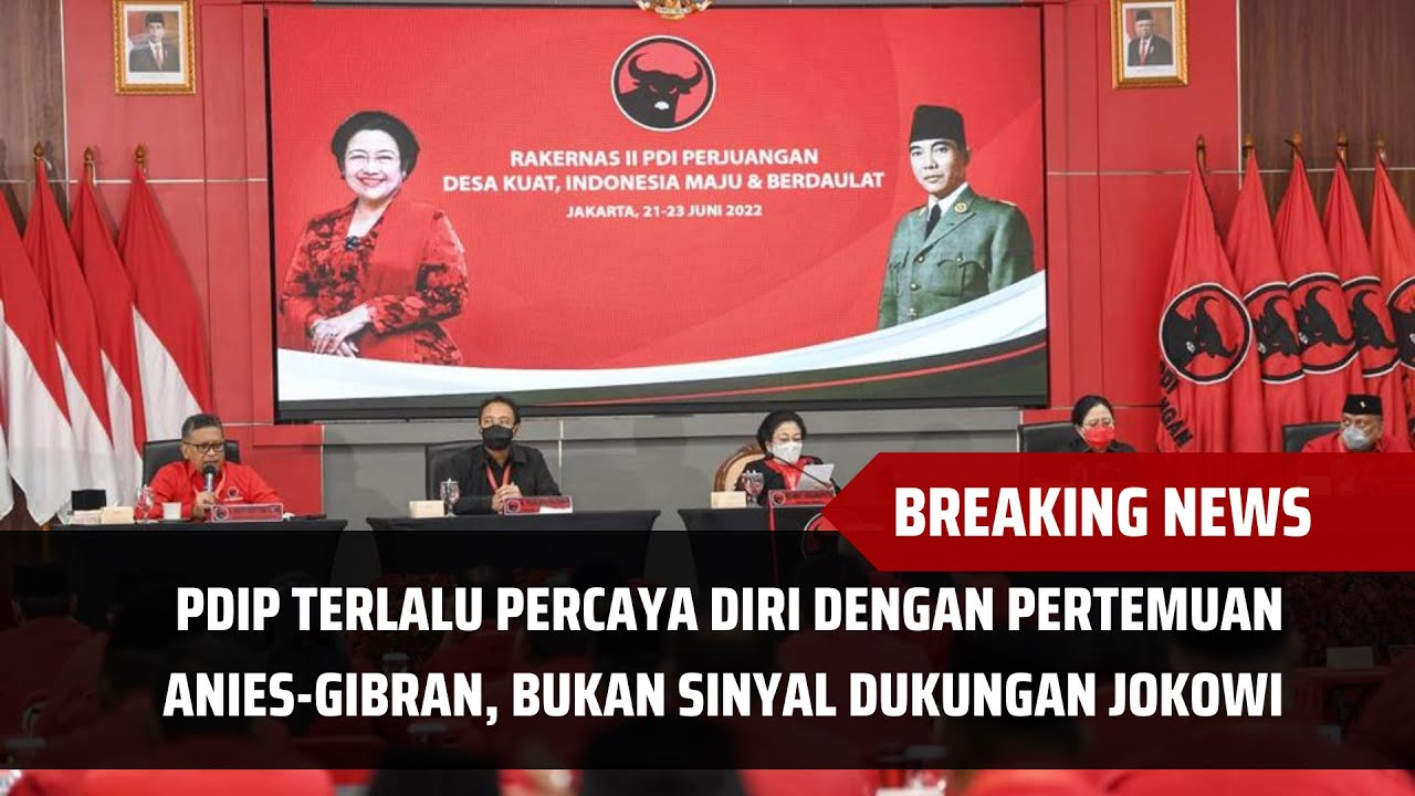 PDIP Terlalu Percaya Diri Dengan Pertemuan Anies - Gibran Bukan Sinyal Dukungan Jokowi - YouTube