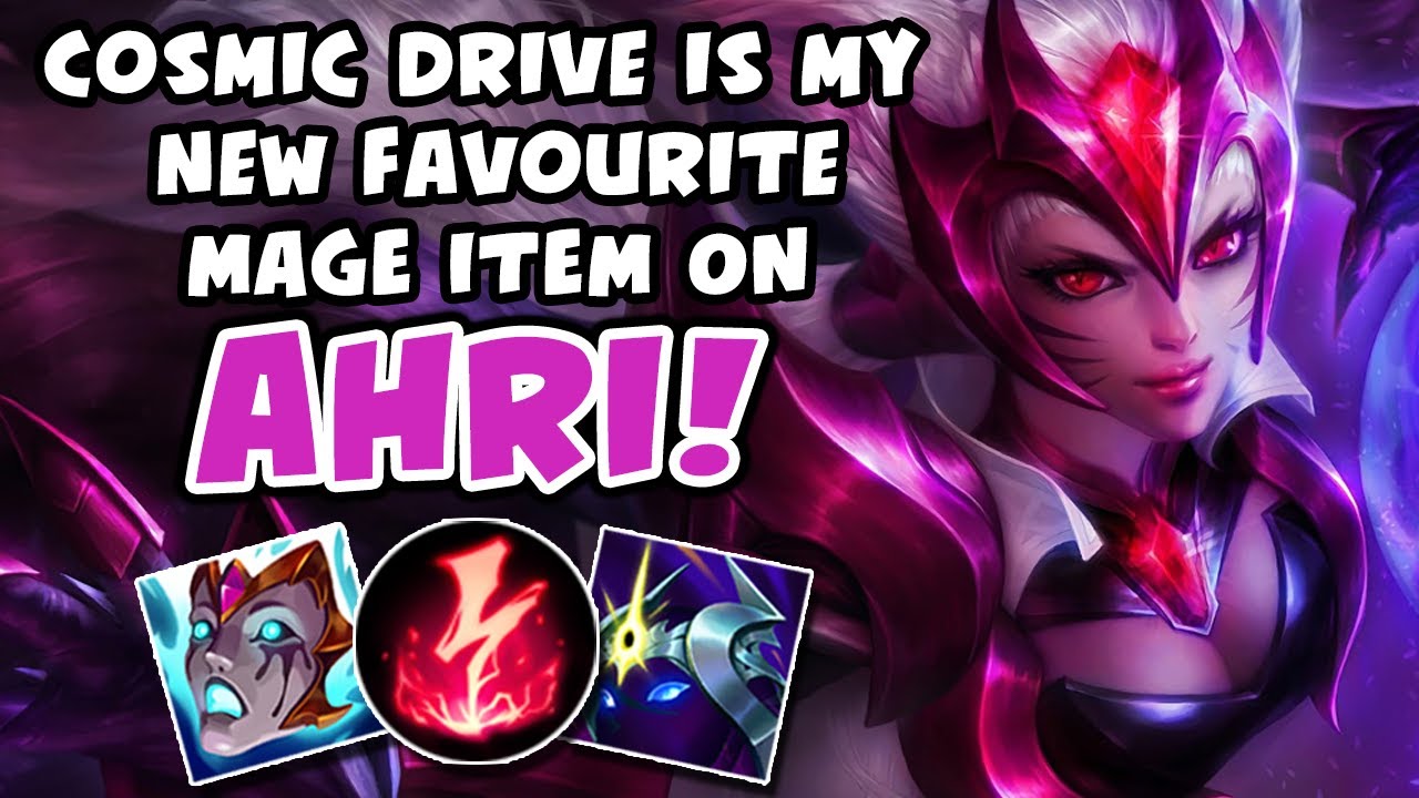 COSMIC DRIVE IS MY NEW FAVOURITE ITEM ON AHRI! - Vicksy | League of ...