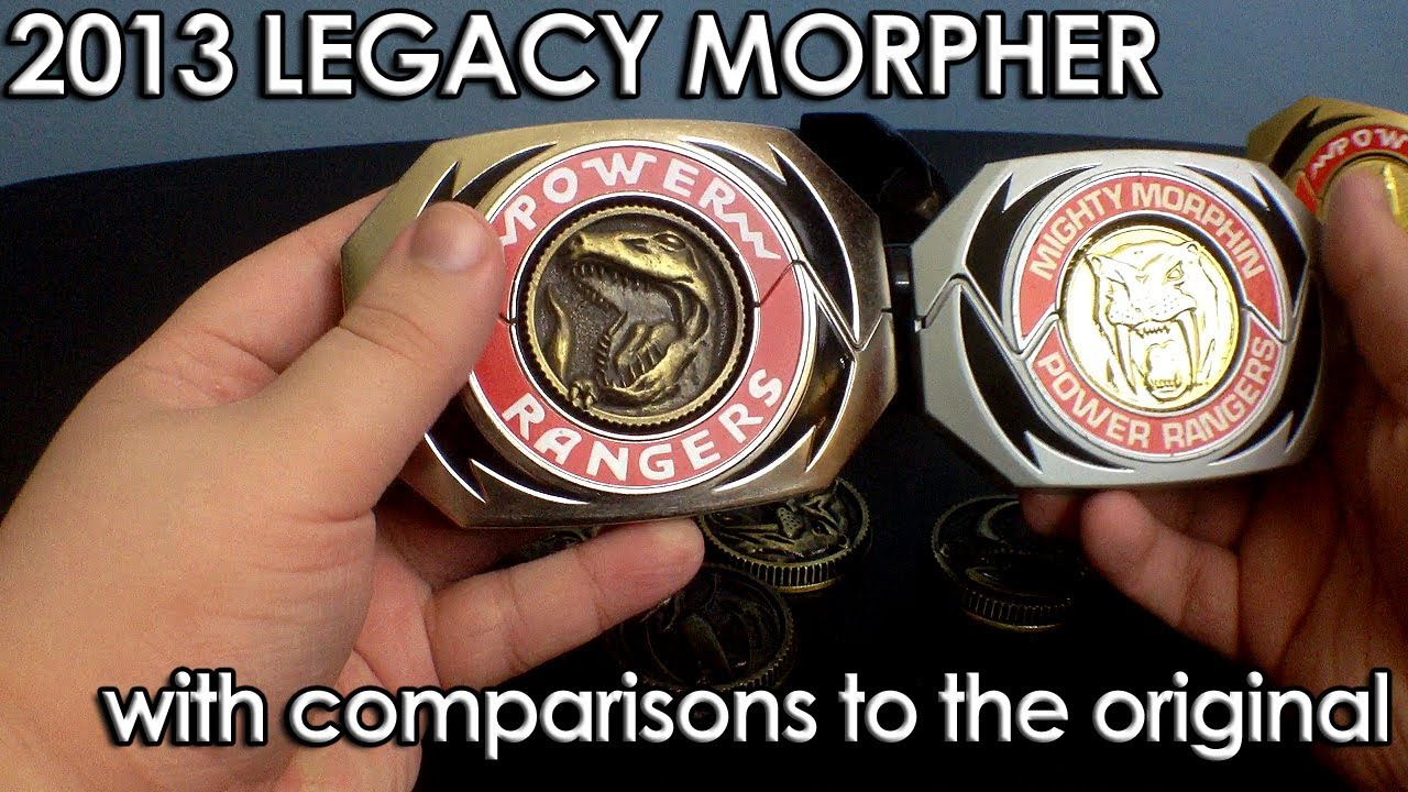 Power Rangers 20th Anniversary Legacy Power Morpher Review - YouTube