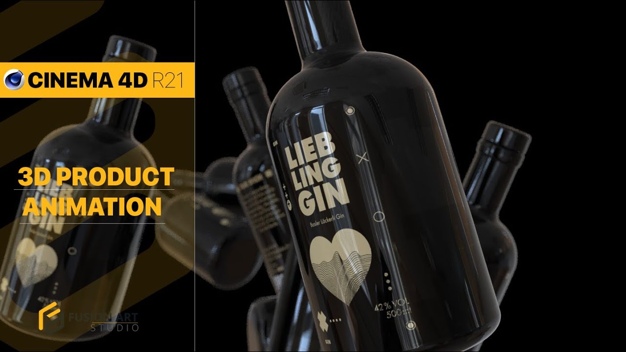 3D Product Animation in C4d | Red-shift - YouTube