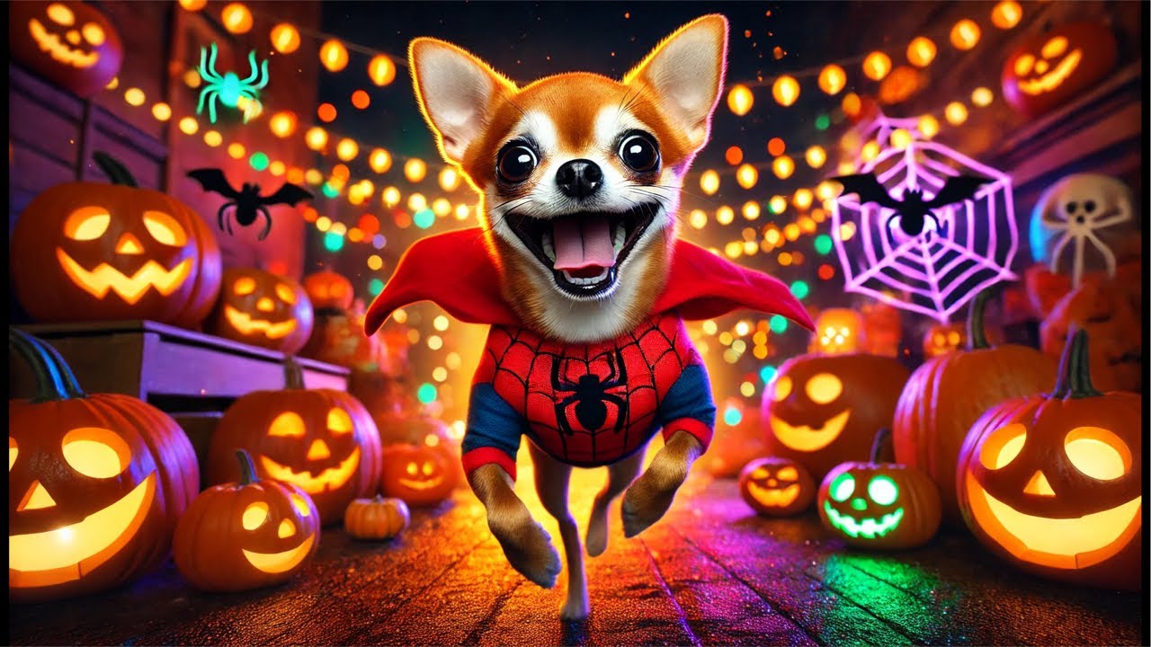 Spider dog walk - YouTube
