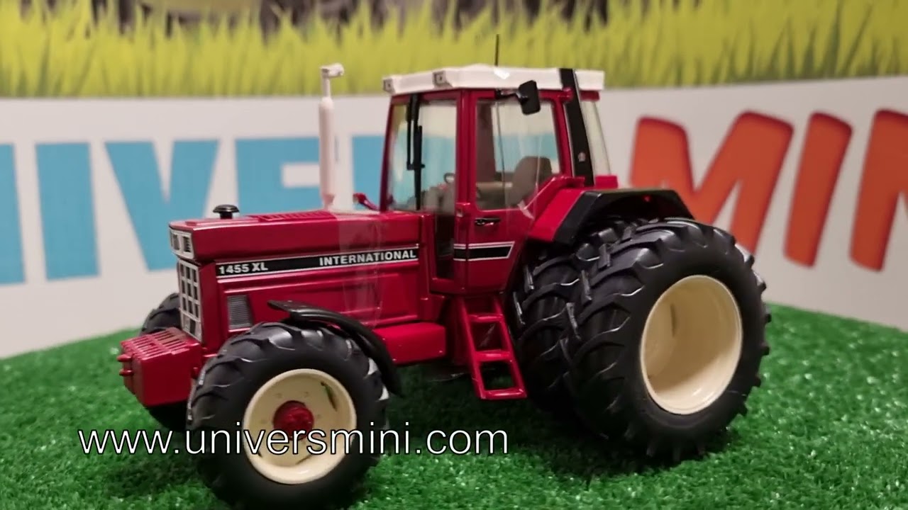 INTERNATIONAL IH 1455 XL jumelé - YouTube