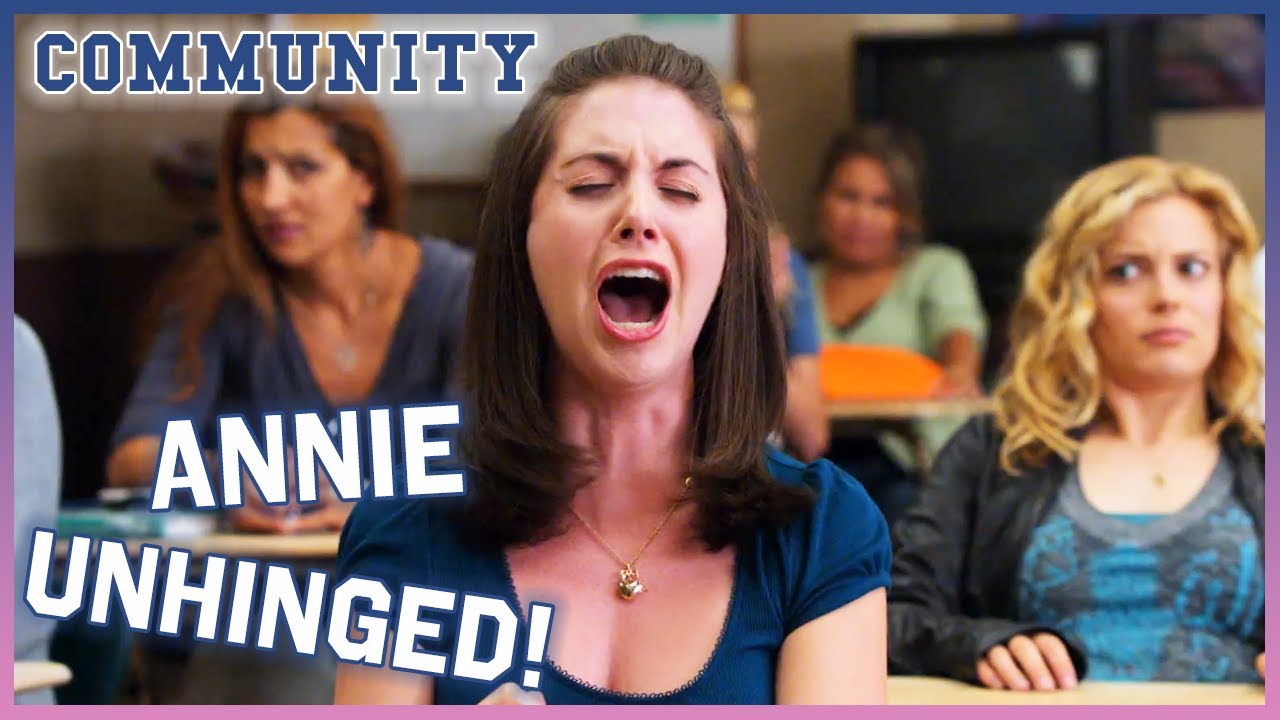 Annie Being Chaotic For 20 Minutes | Community - YouTube