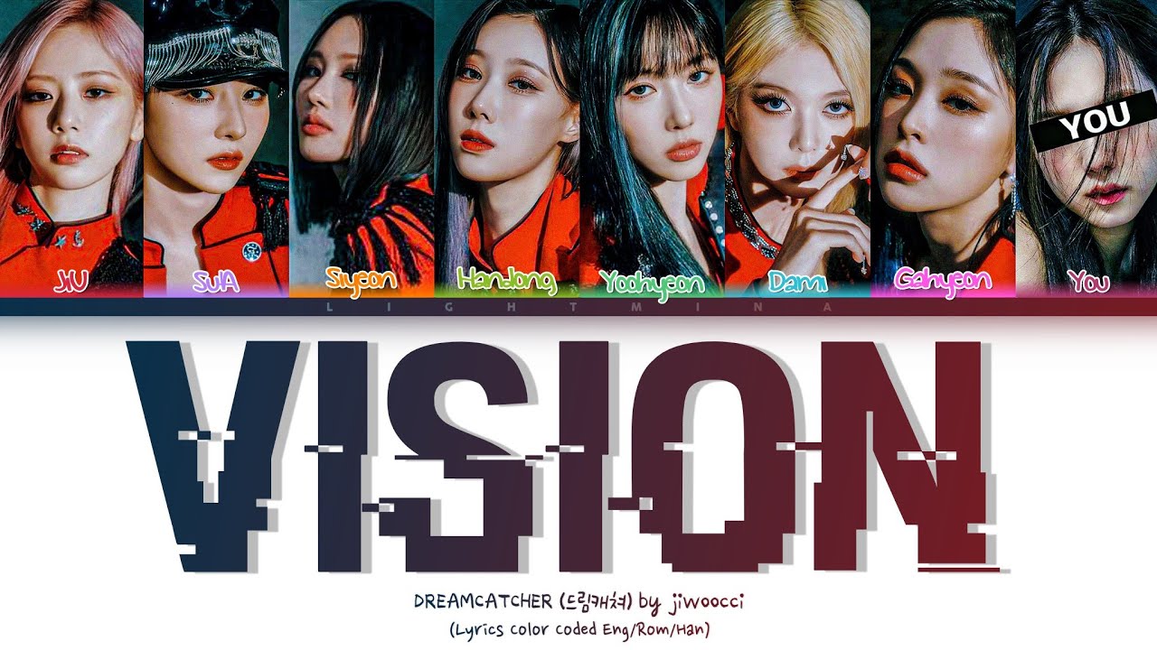 DREAMCATCHER- 'VISION' 8 Members (You A As Members) - YouTube
