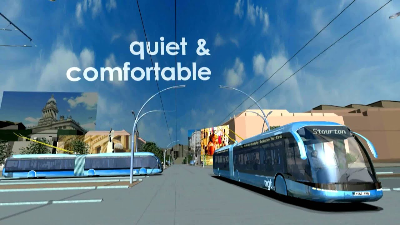 Leeds Trolleybus animation - YouTube