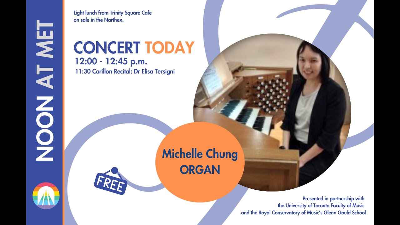 Noon at Met | Michelle Chung, organ - YouTube