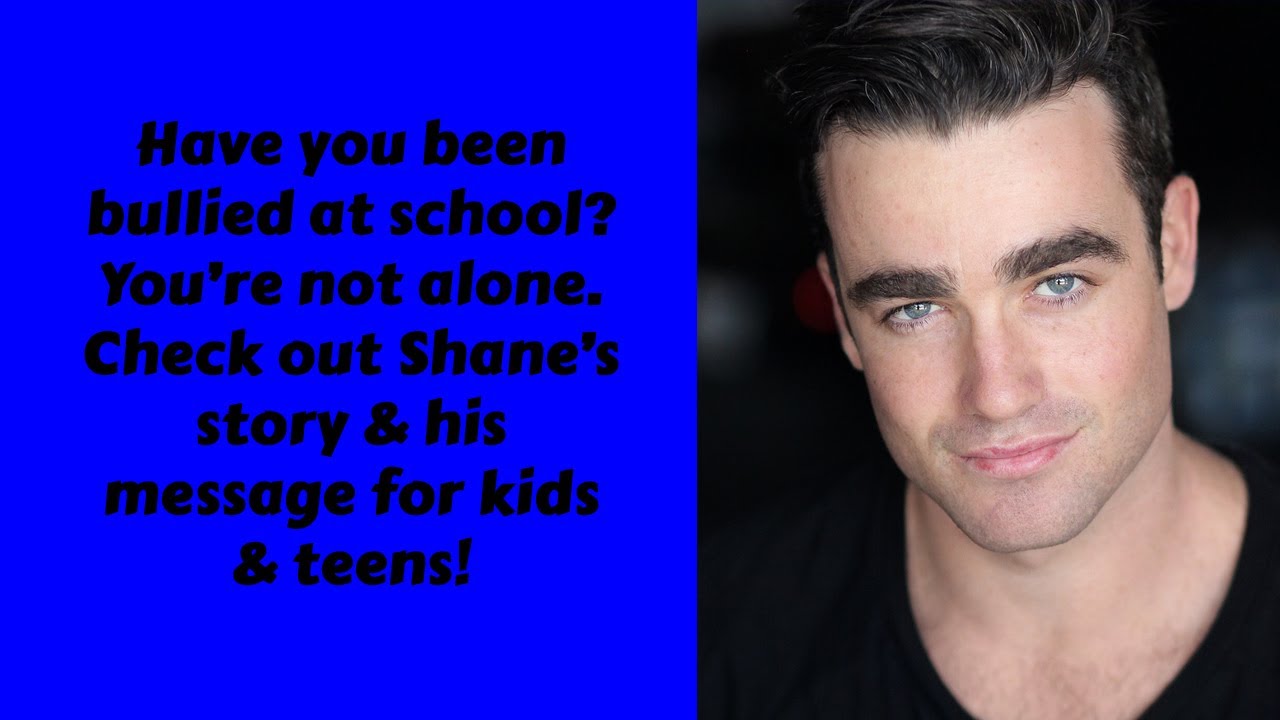 Actor Shane Sandler shares his experience with being bullied in school ...
