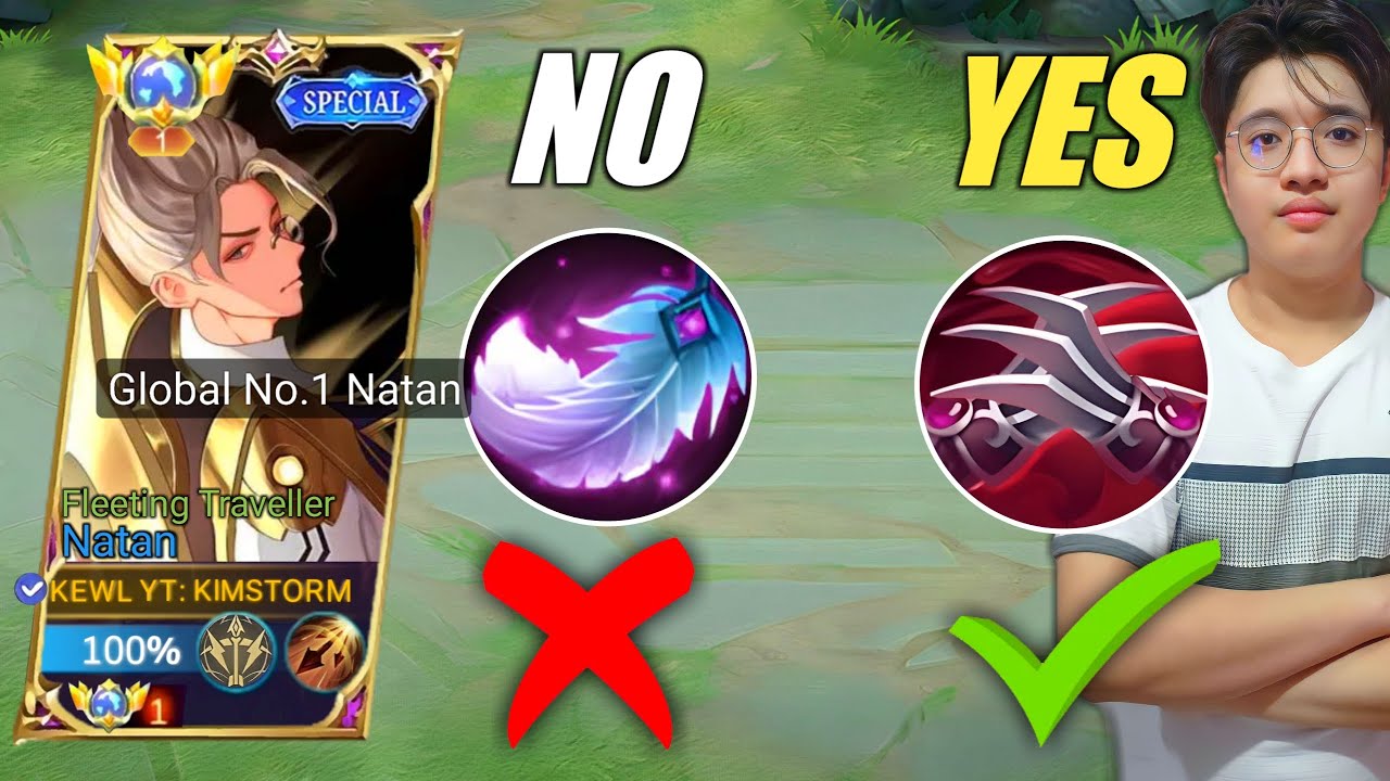 NATAN NEW CRITICAL BUILD IS BROKEN AGAINST SQUISHY HERO🔥 - YouTube