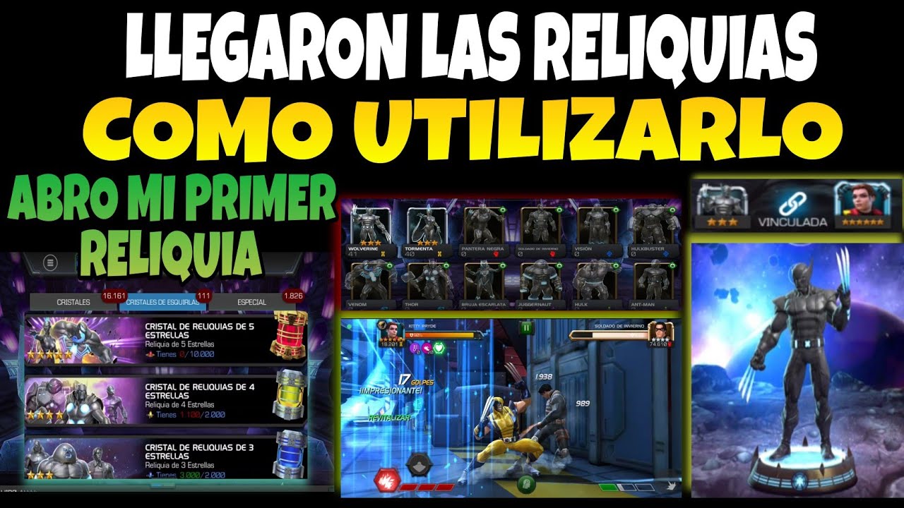 LLEGARON LAS RELIQUIAS 💥 COMO UTILIZARLO 🥳 ABRO MI PRIMER RELIQUIA ...