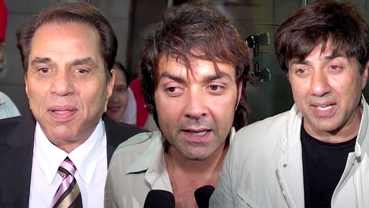 "Apne" Movie Premiere (2007) | Dharmendra, Bobby & Sunny Deol - YouTube