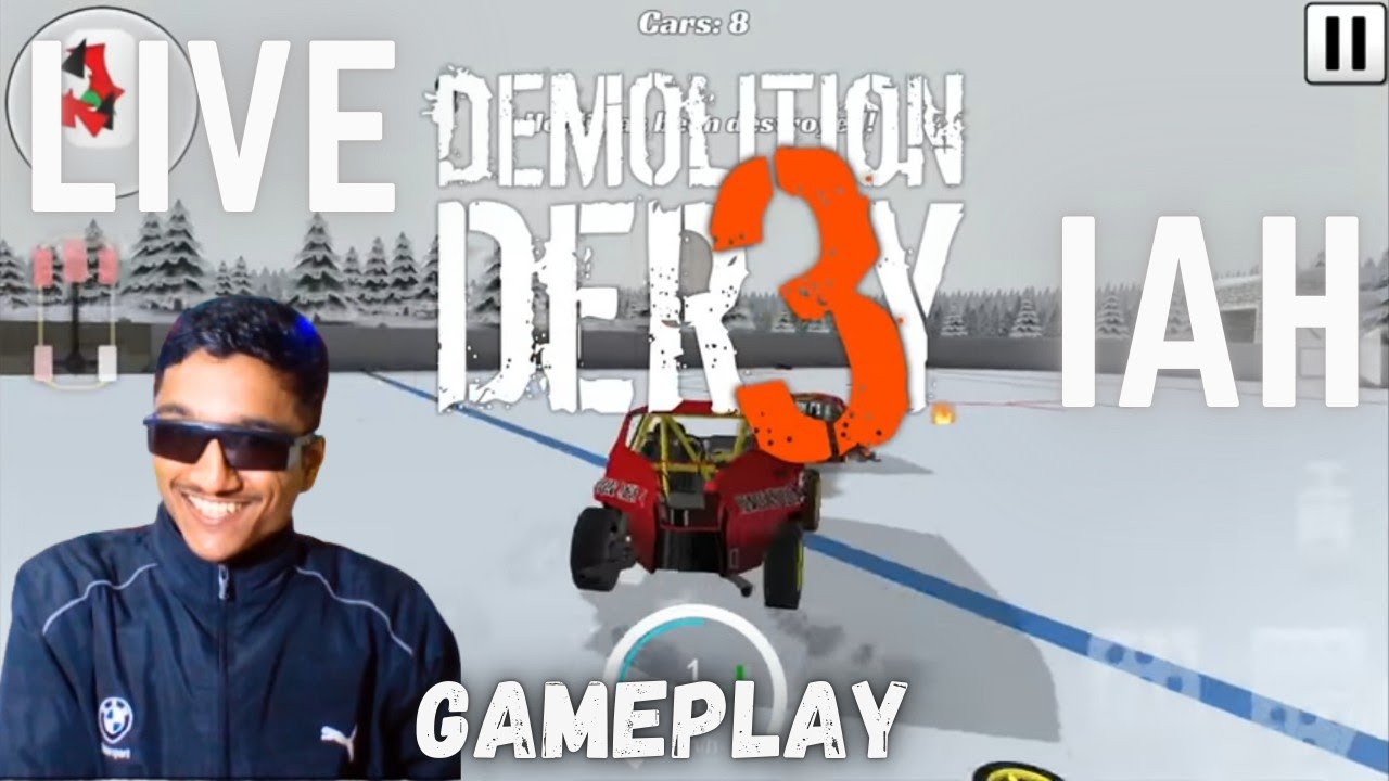 Demolition Derby 3 Game Gameplay - YouTube