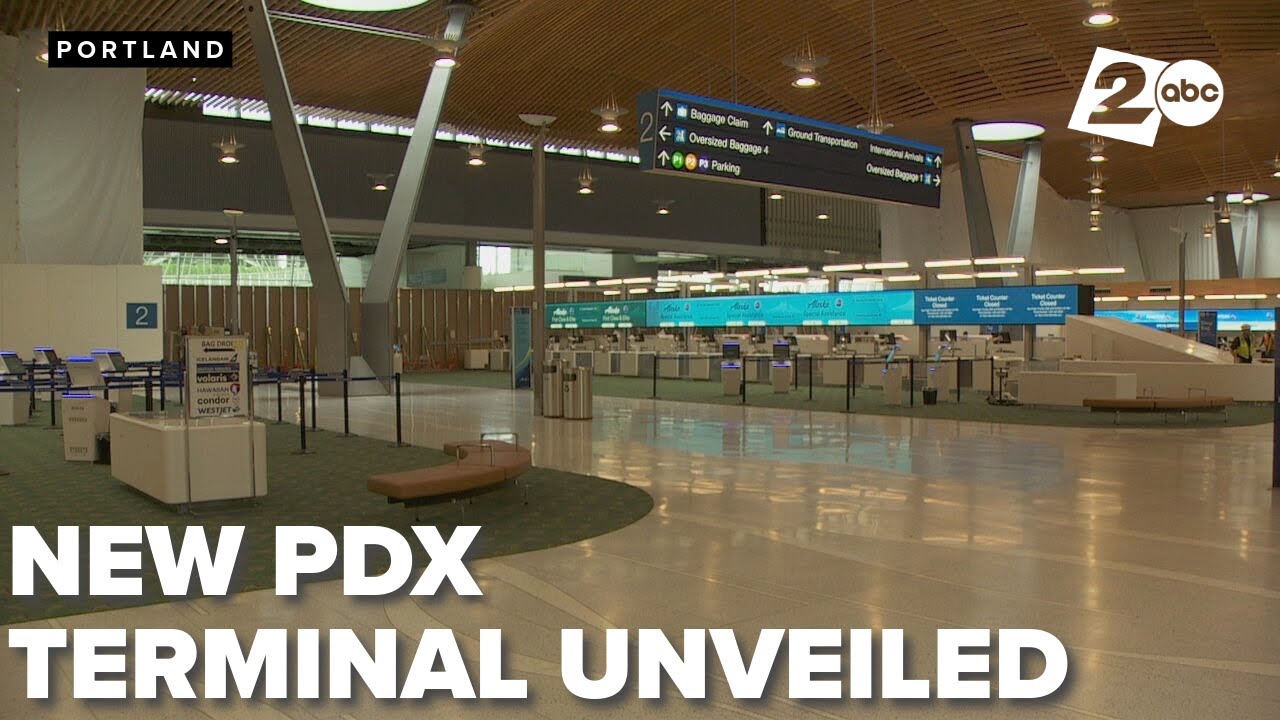 Behind The Scenes: A look at the new PDX Terminal from KATU News - YouTube