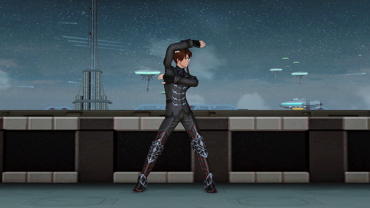 PSO2 Emotes - 154: Dance 32 - YouTube