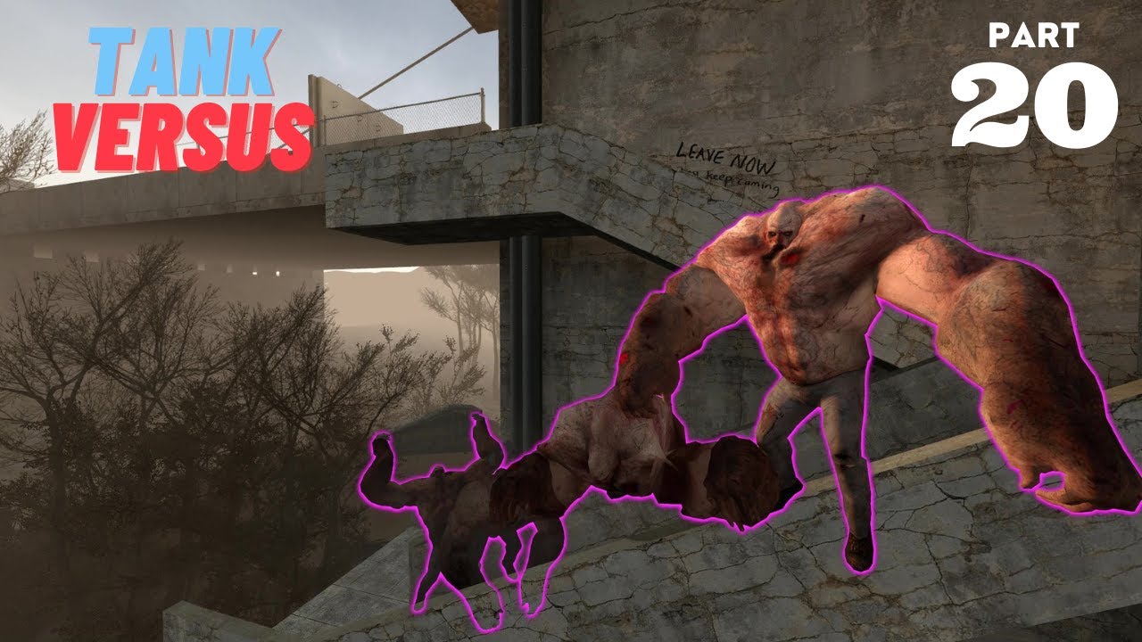 LEFT 4 DEAD 2 - TANK VERSUS - COLD STREAM - YouTube