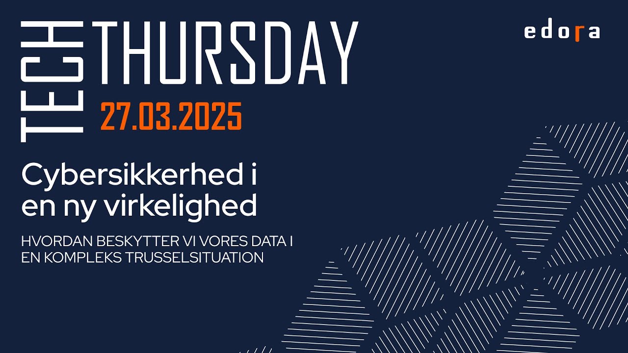TechThursday - Cybersikkerhed - YouTube
