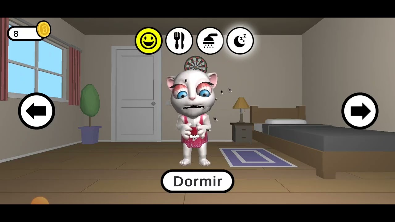 jugando a talking María - YouTube