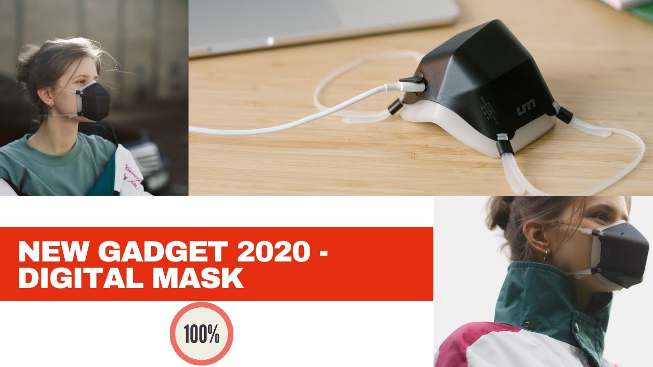 New Gadget 2020 : Digital Face Mask For This Pandemic | Face Mask ...