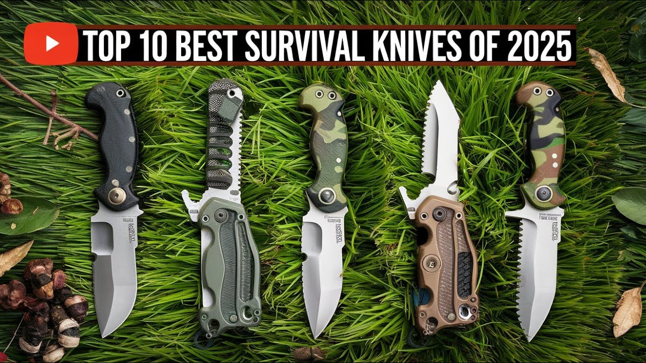 Top 10 Best Survival Knives 2025 : Ultimate Guide to Tactical Gears ...
