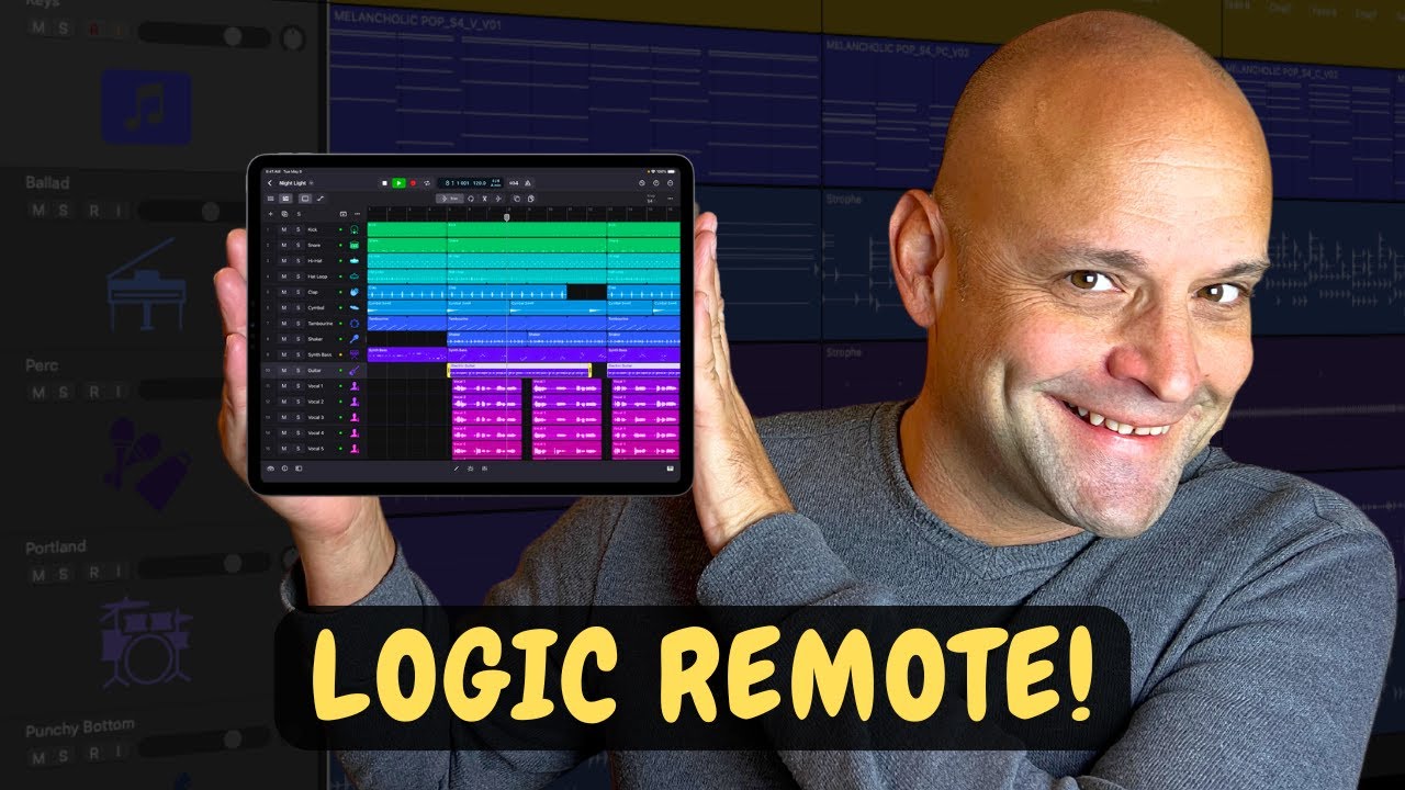 Steuer Logic Pro mit deinem IPhone! || (Logic Pro 11 Tutorial) - YouTube