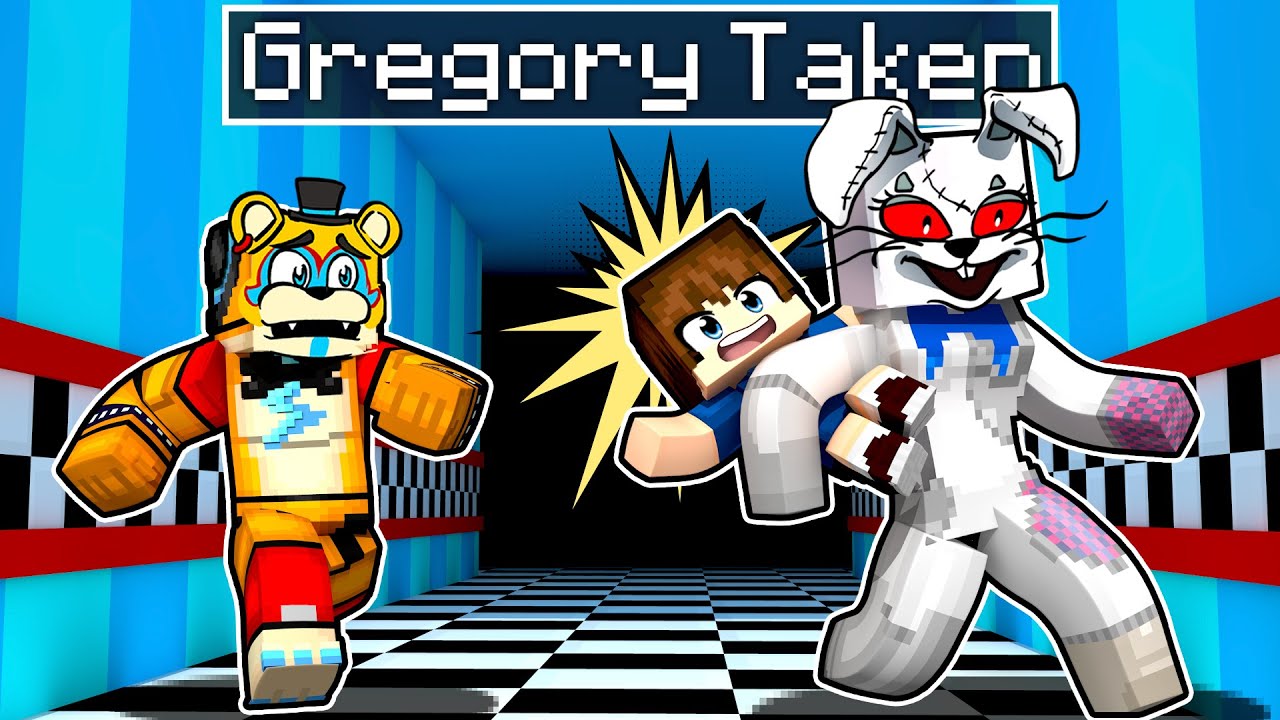 Vanny KIDNAPPED Gregory?! in Minecraft Security Breach - YouTube