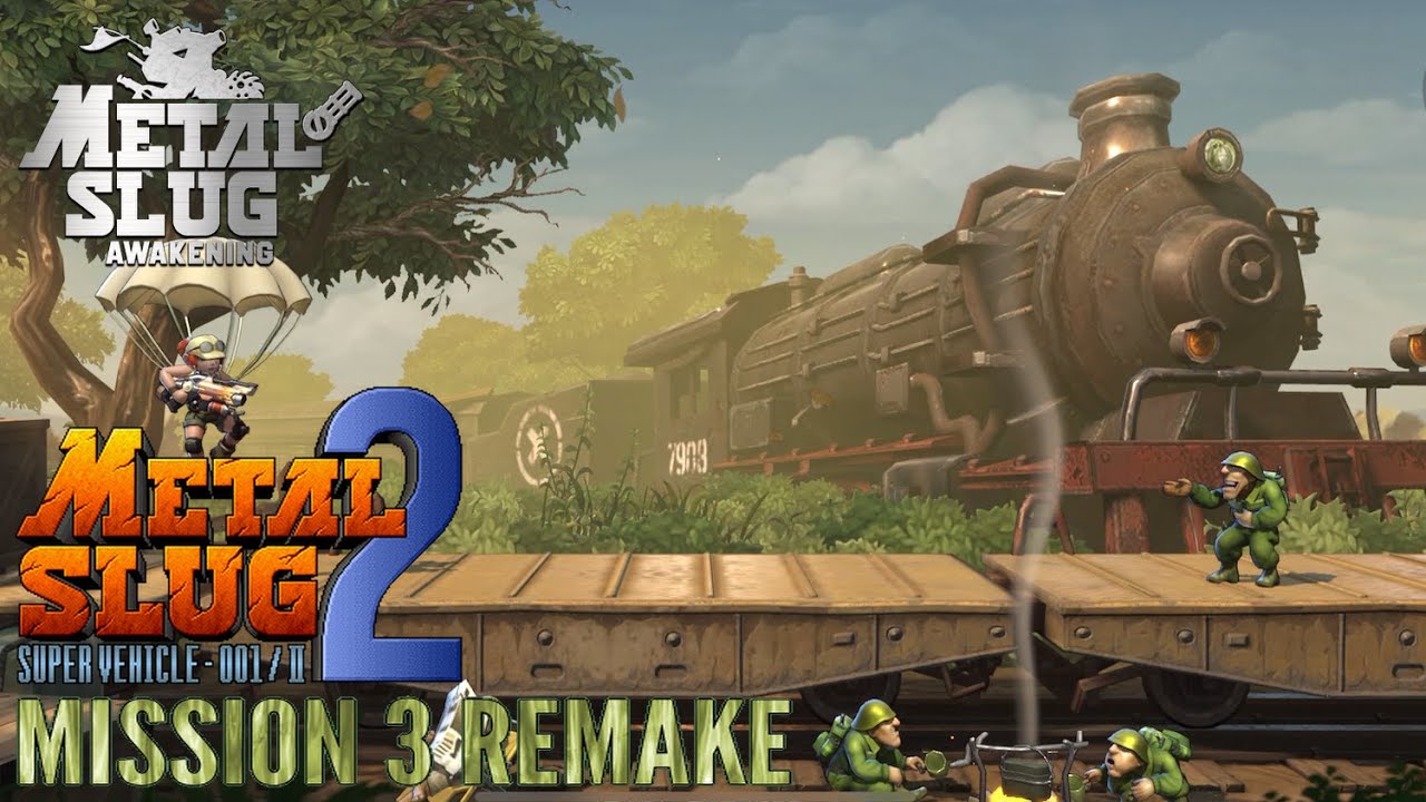 Metal Slug Code: J - Metal Slug 2 Remake Mission 3 (No Death) | MS ...