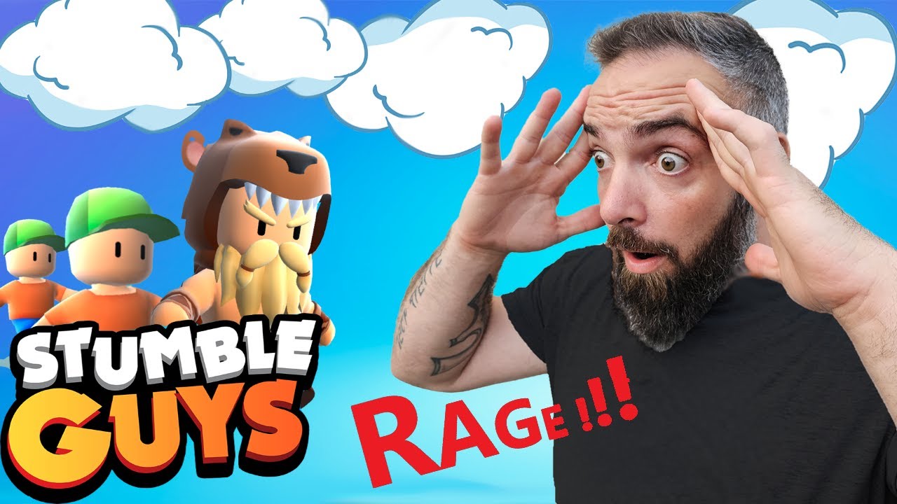 La RAGE commence sur STUMBLE GUYS !!! - YouTube