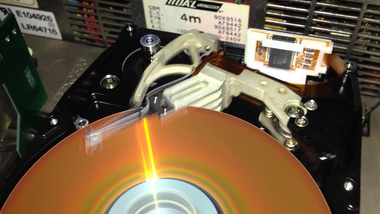 IBM PS/2 Reference Disk HDD Test - YouTube
