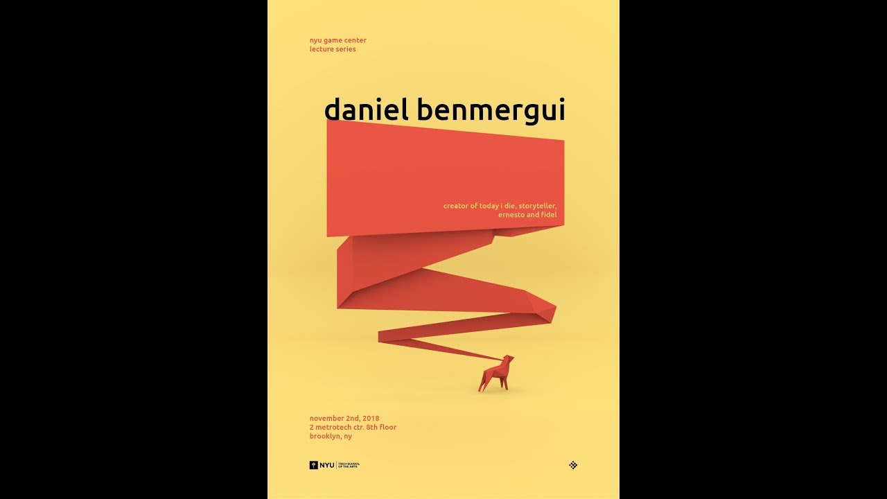 NYU Game Center Lecture Series Presents Daniel Benmergui - YouTube
