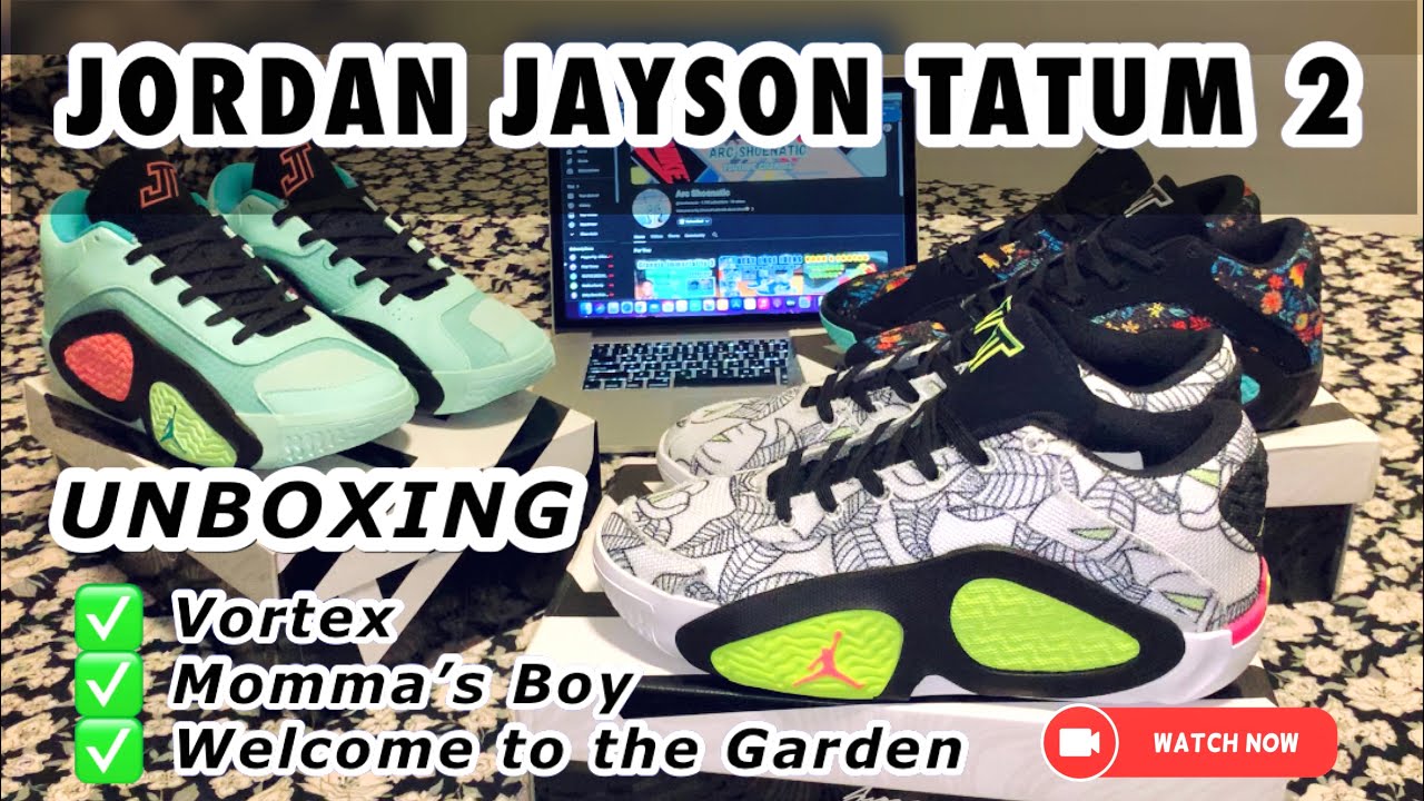 UNBOXING JORDAN JAYSON TATUM 2 | REPLICA | 3 COLORWAYS | VLOG#46 - YouTube