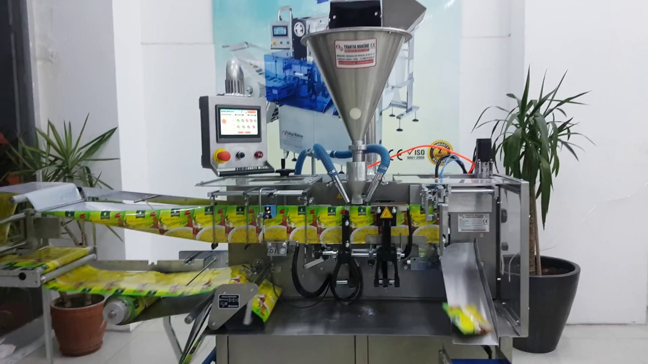 SOUP PACKAGING MACHINE ÇORBA PAKETLEME MAKİNESİ - YouTube