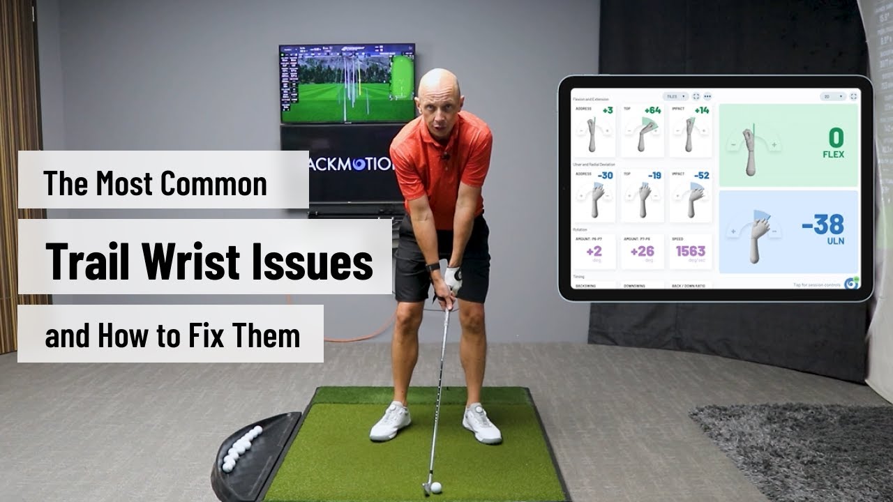 Fixing Common Trail Wrist Issues in Golf with Rob Cheney & HackMotion ...