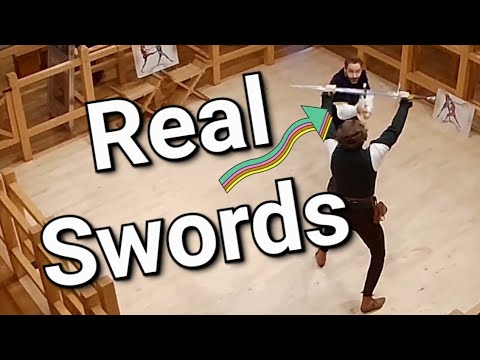 sword fighting demonstration - YouTube