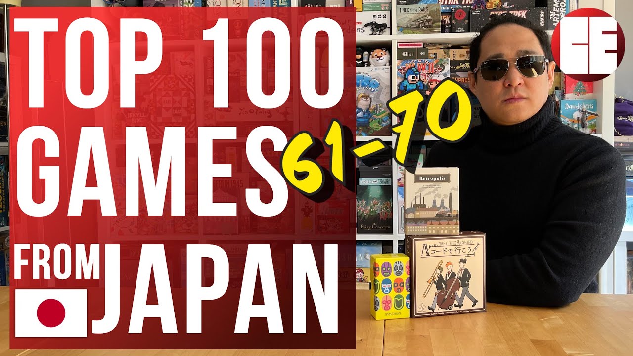 Top 100 Board Games From Japan, Part 4 (70 to 61) | Cardboard East ...