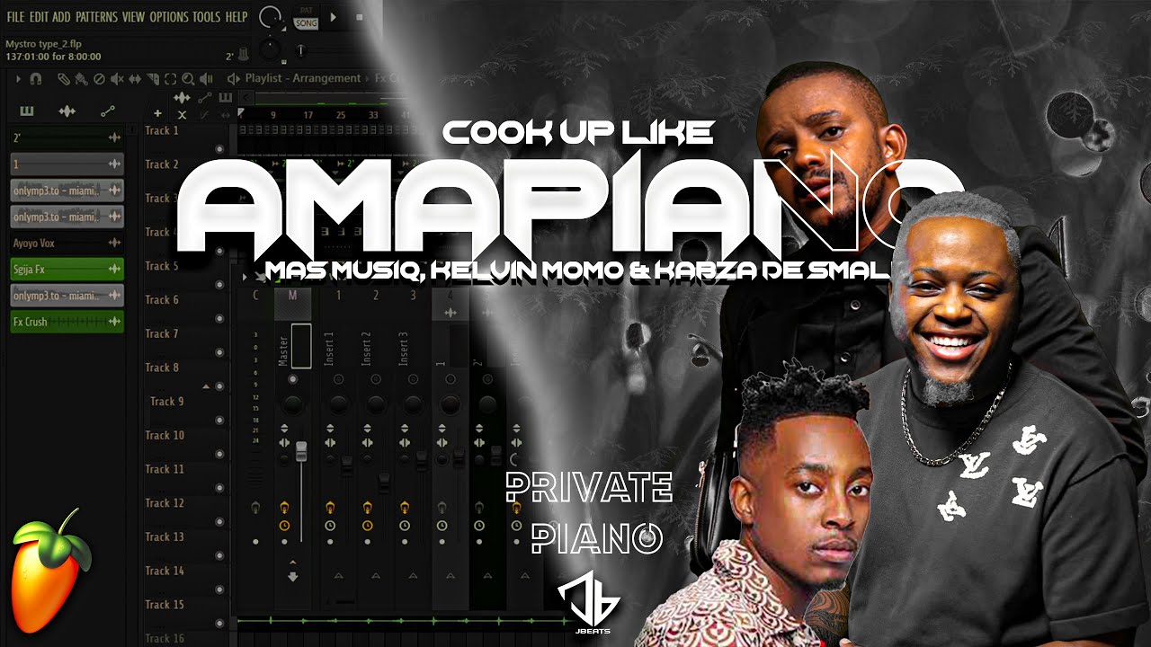 How To Make Soulful Amapiano In Fl Studio 2023 | Mas MusiQ, Kelvin Momo ...