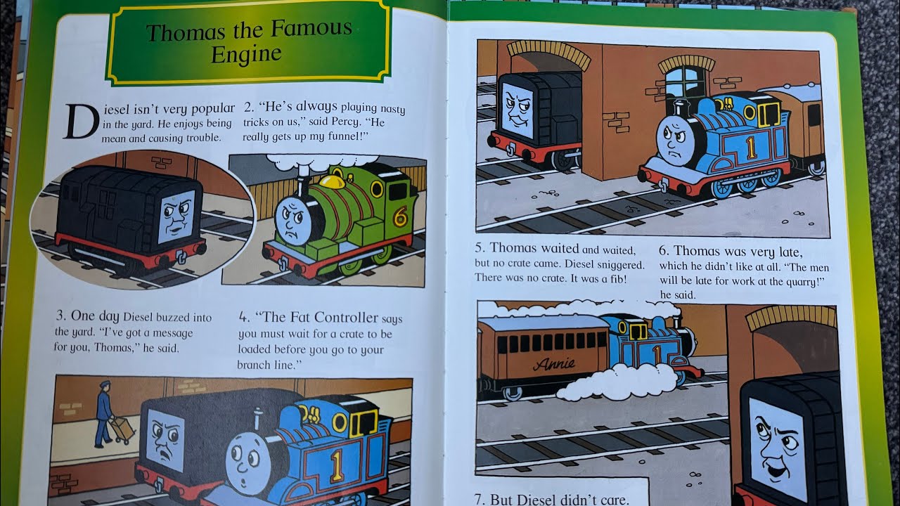 Thomas & Friends Annual 2001 - Thomas The Famous Engine - a read aloud ...