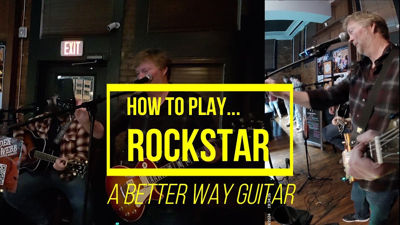 How to play; Rockstar - by Nickelback - YouTube
