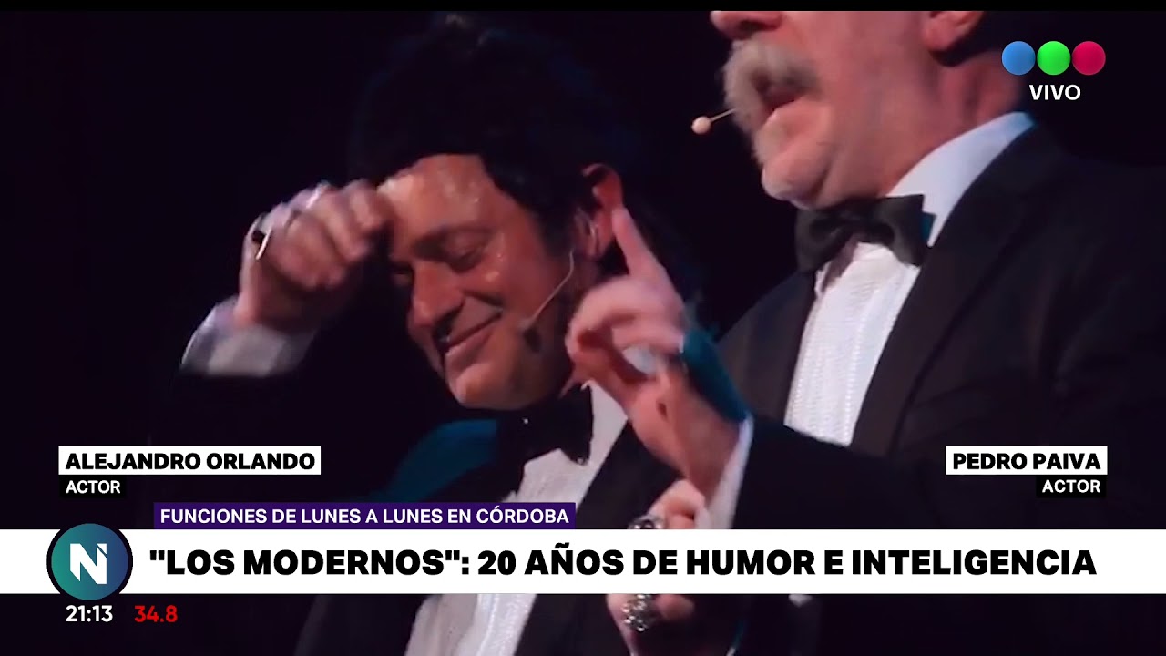 "LOS MODERNOS": 20 AÑOS DE HUMOR E INTELIGENCIA - YouTube