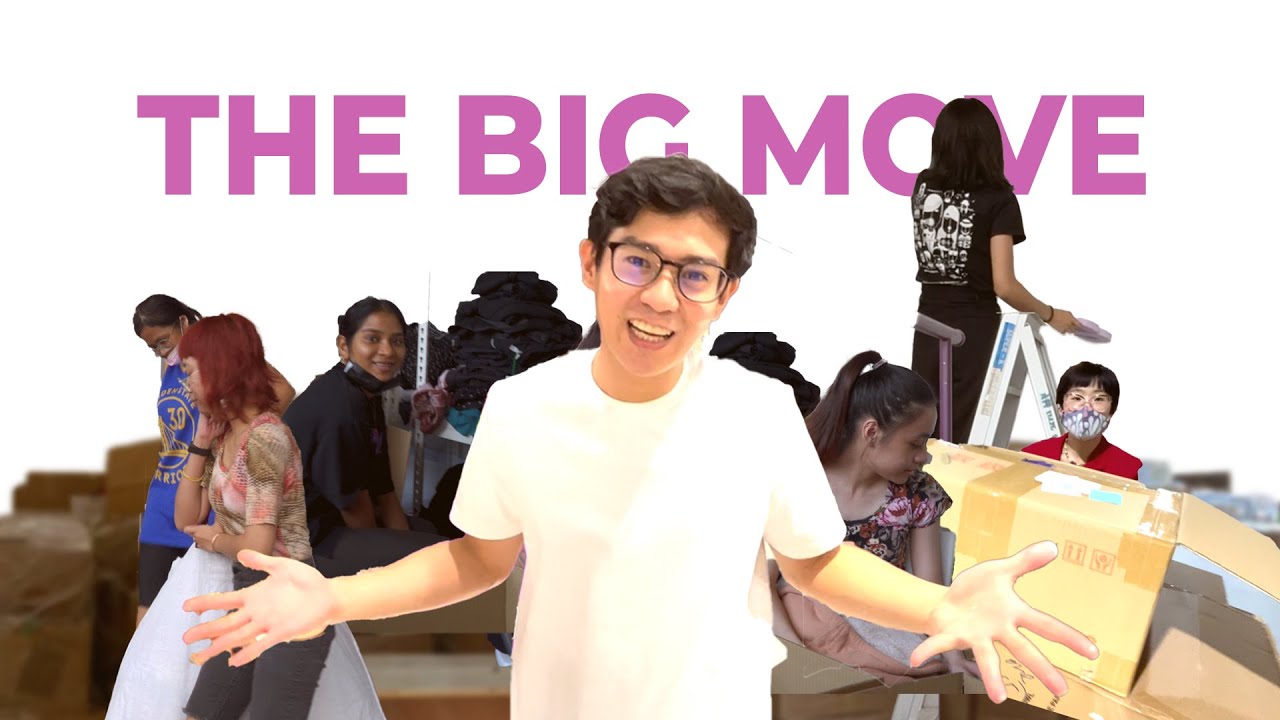 The BIG MOVE (new space) - YouTube
