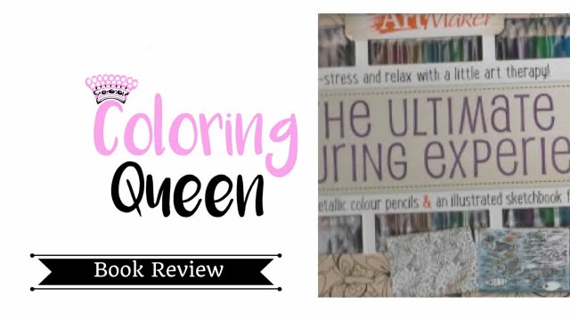 Ultimate Colouring Experience - Adult Colouring Art Kit - YouTube