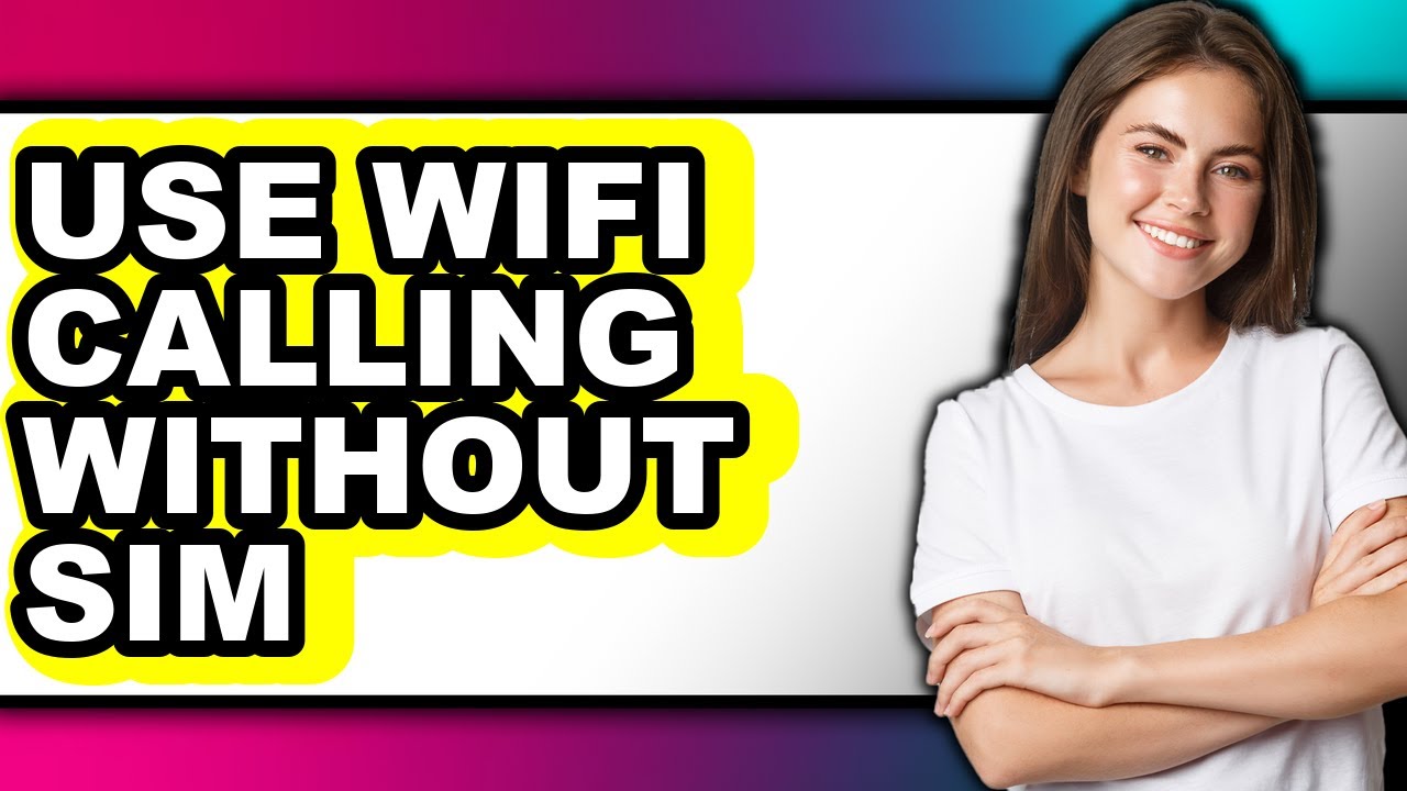 How to Use Wifi Calling Without Sim (only Way) - YouTube