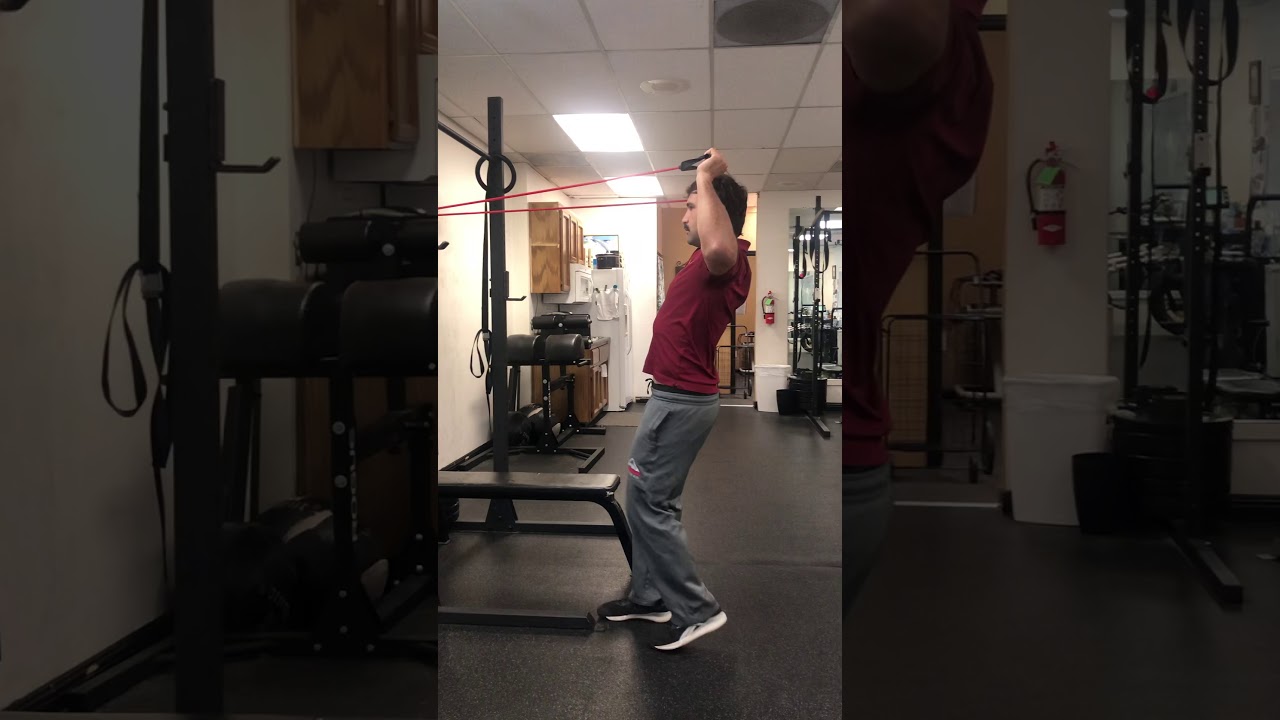 Banded Shoulder External Rotation w/ 5 second hold - YouTube