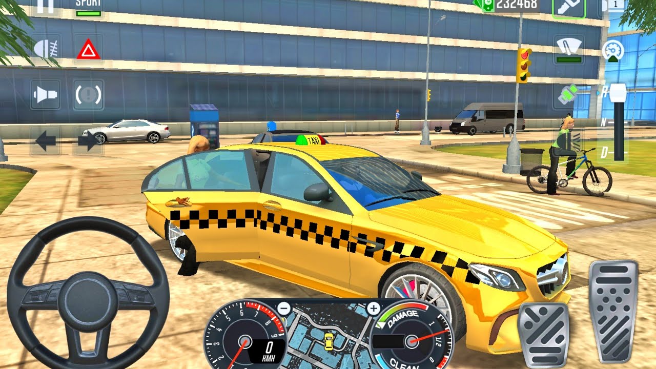 Mercedes Benz Cab Driving - Taxi Sim 2020 - ovidiu pop 🫢 - Car Game ...