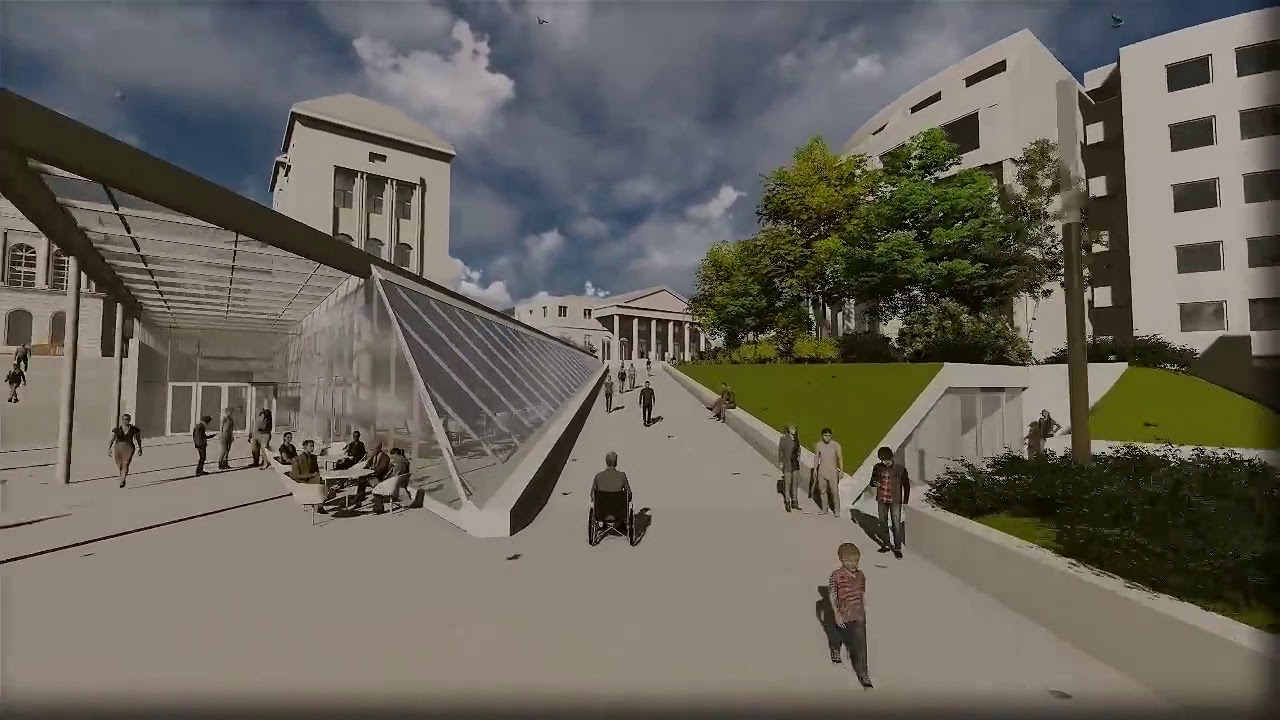 Proiect UMF parcare subterană Piața Națiunii - Iași - YouTube