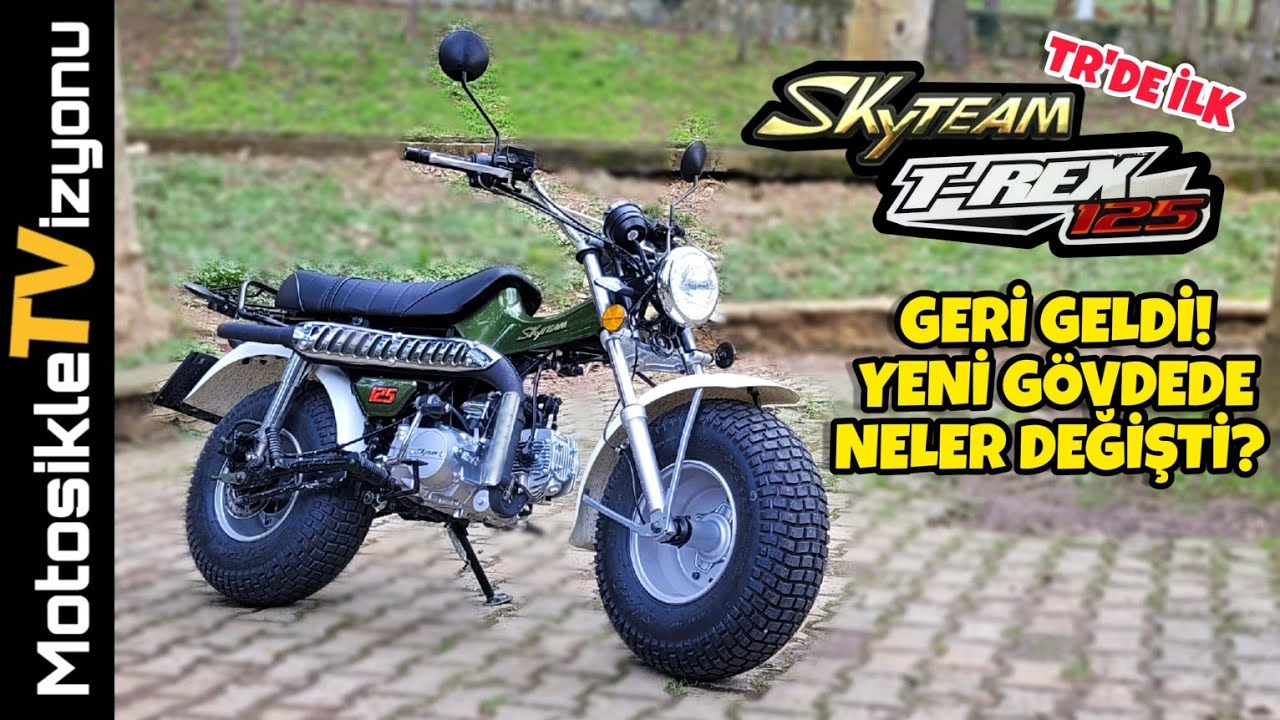 Skyteam T-Rex 125 | Motosiklet Vizyonu - YouTube