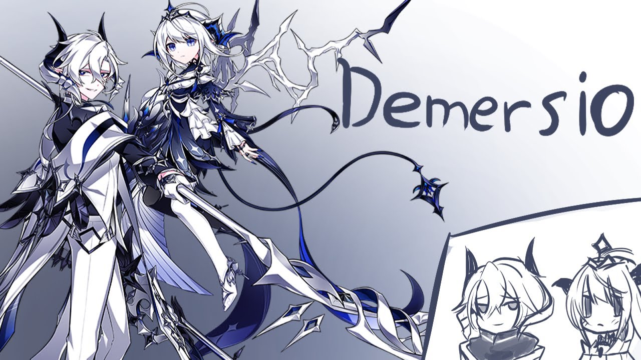 [Elsword] Luciel Demersio (4th path) /루시엘 4라인 데메르시오 - YouTube